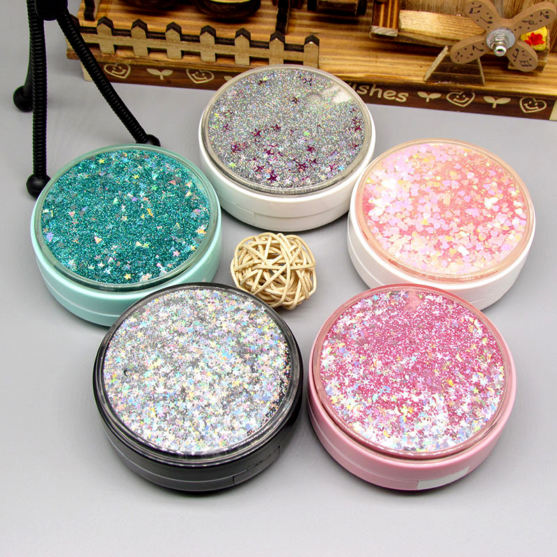 Colorful Contact Lens Case Large Cute Flower Travel Case Box